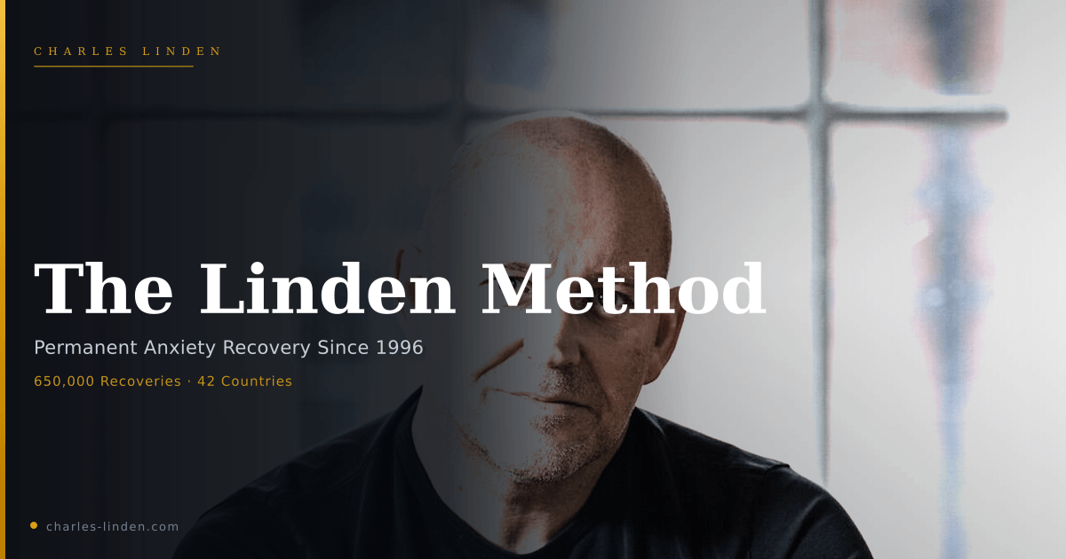Charles Linden | The Linden Method — Permanent Anxiety Recovery Since 1996